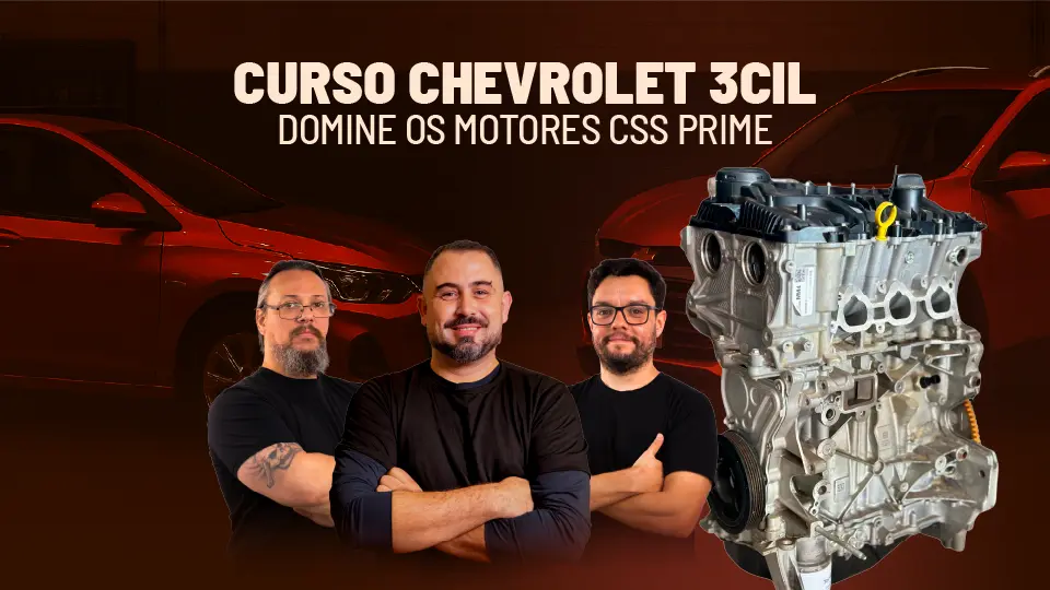 Curso Grátis Chevrolet 3Cil - Domine os Motores CSS Prime GM